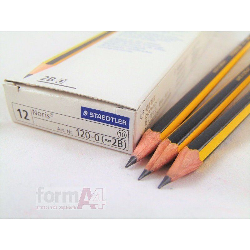 LAPIZ STAEDTLER NORIS Nº 0 2B - Papelería online y material de oficina ...
